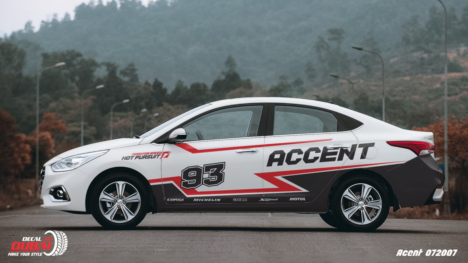 Khám Phá Top Tem Xe Accent Thiết Kế Đẹp Chất Lượng - Dubaiwrap